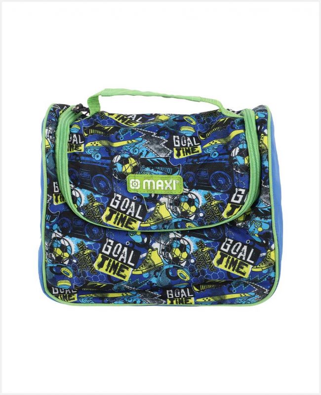 MAXI LUNCH BAG+LUNH BOX+WATER BOTTLE BLUE MX-LBS-B